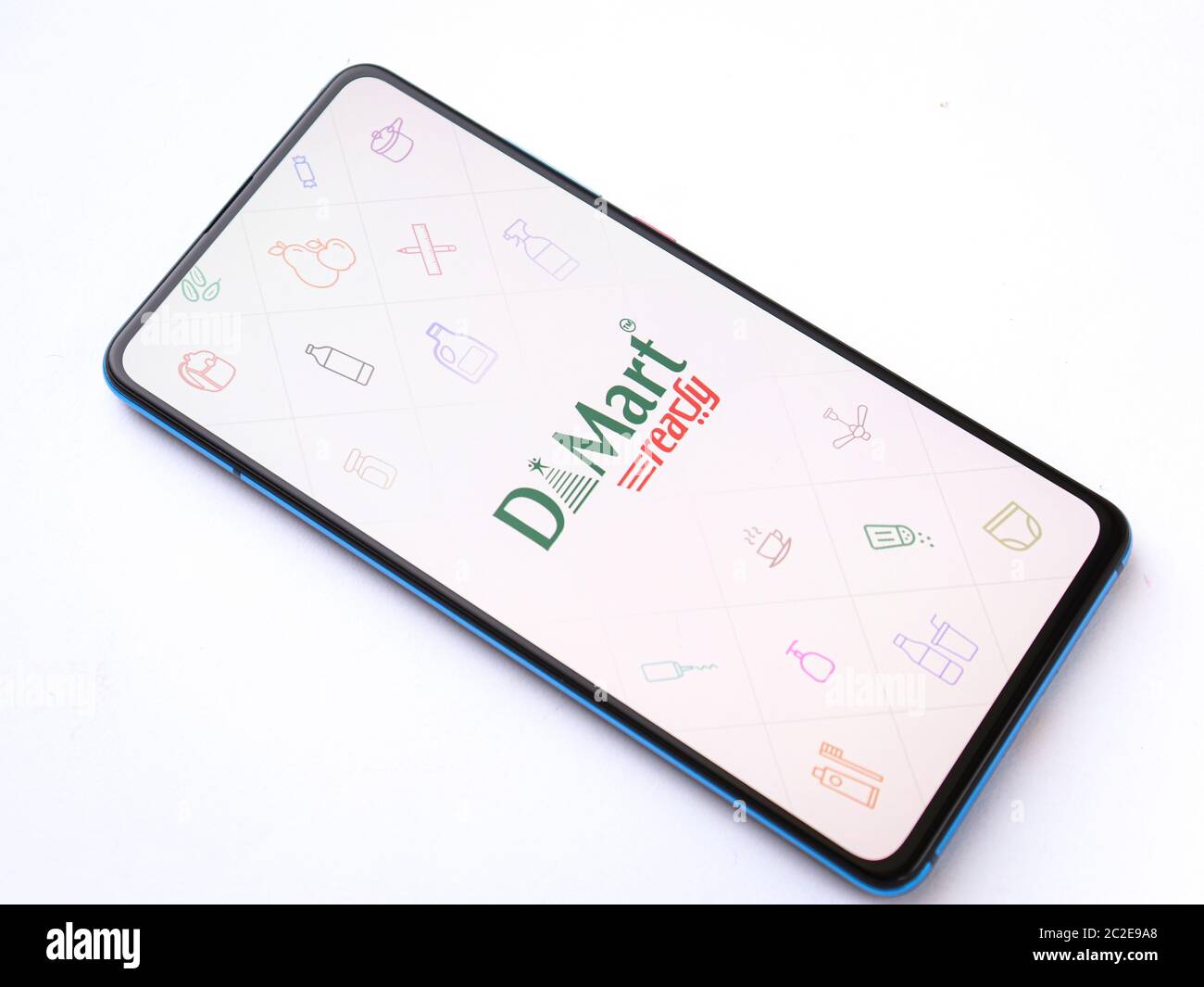 Assam, india - June 09, 2020 : Dmart a online grocery shopping app ...