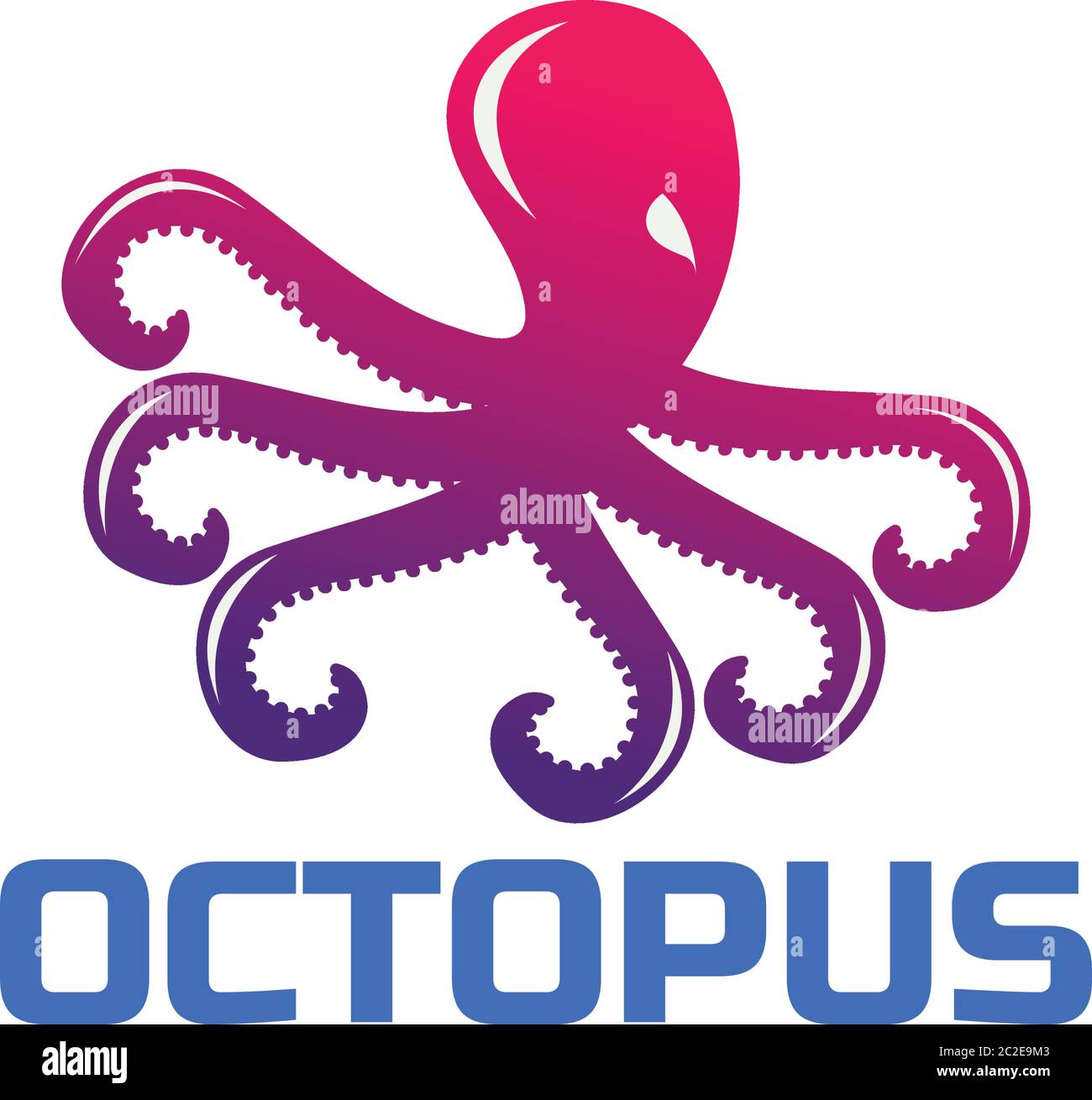 octopus logo for your business, vector illustration Stock Vector Image ...