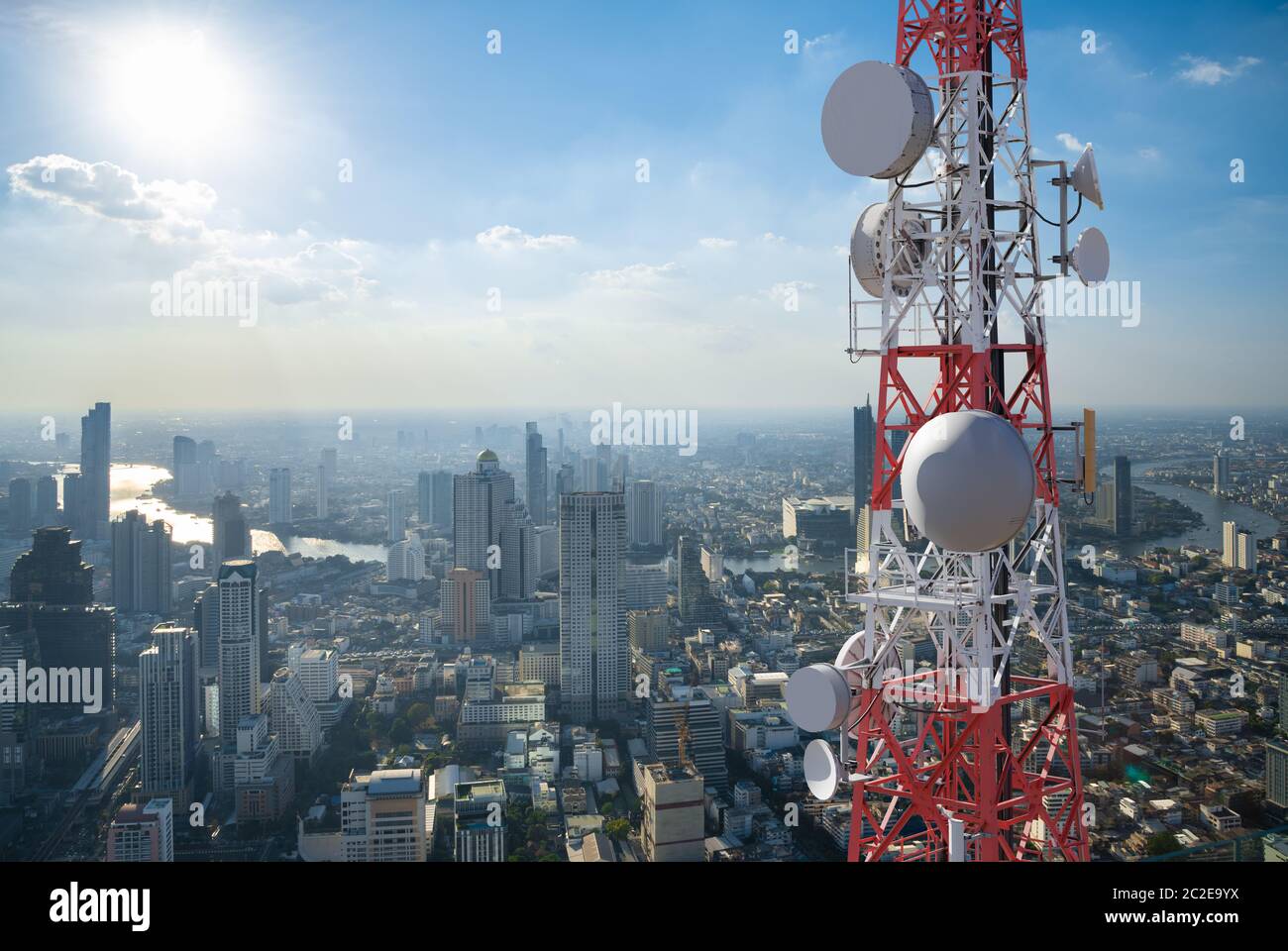 Telecommunication Tower Wallpaper