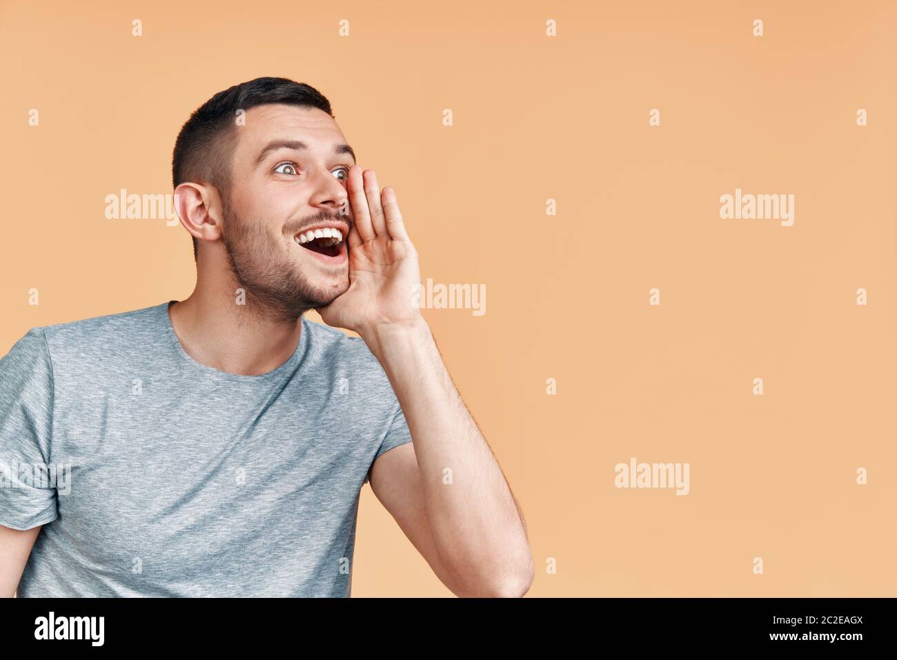 Shouting mouth hi-res stock photography and images - Alamy