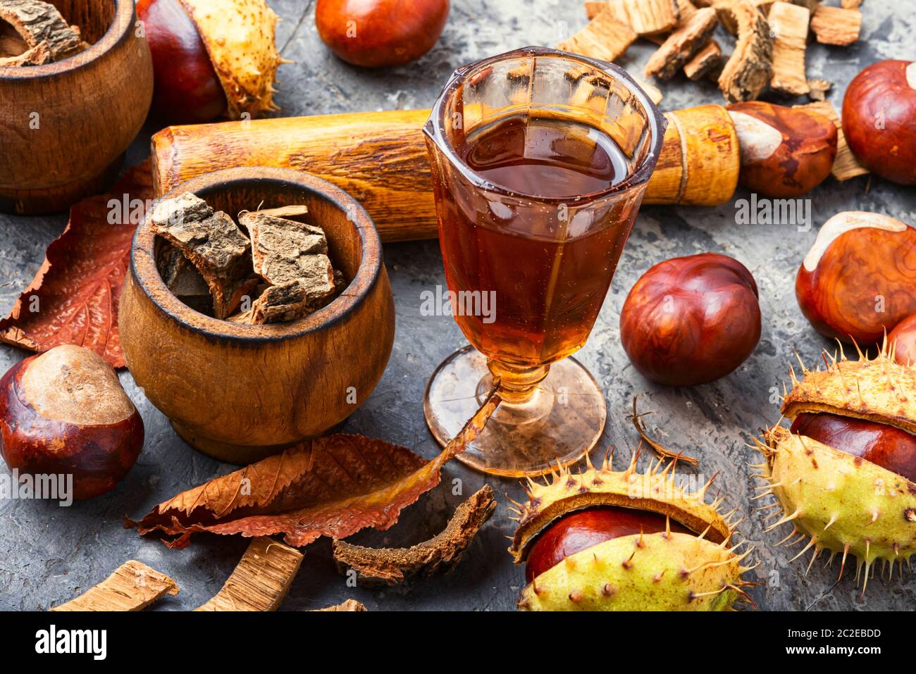 Chestnut and its ingredients in traditional medicine.Herbal medicine ...