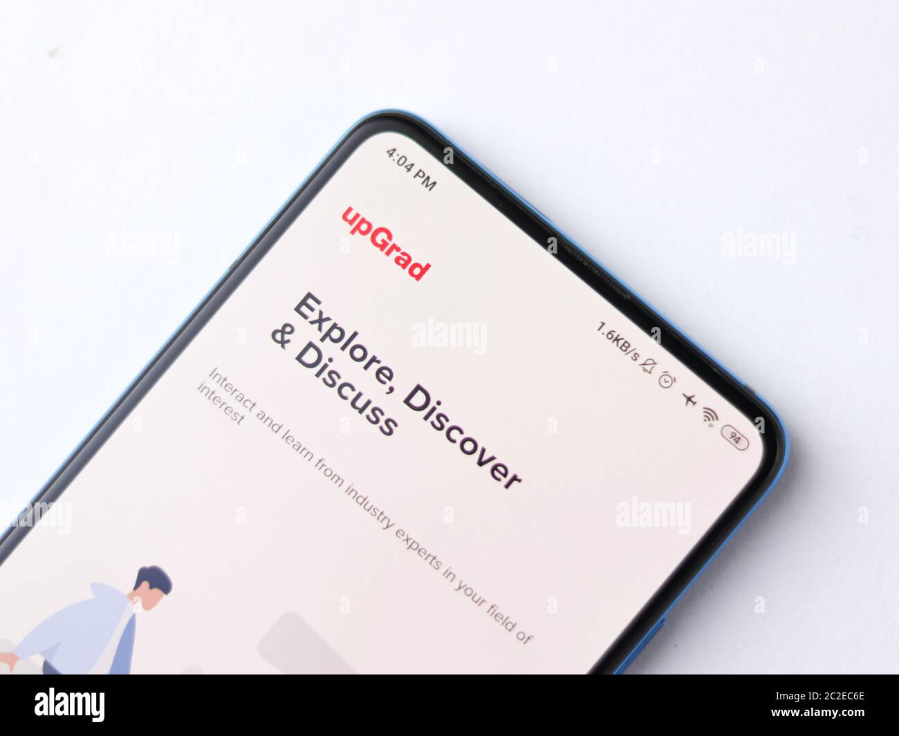 Assam, india - June 09, 2020 : Upgrad a online learning platform Stock ...