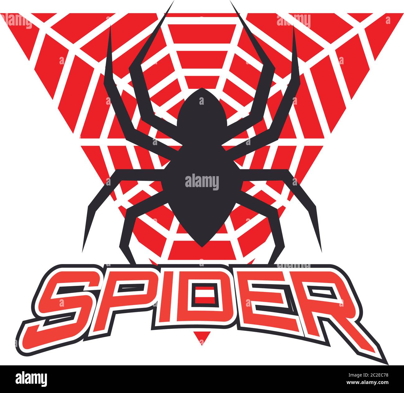 spider logo for your business, vector illustration Stock Vector Image ...