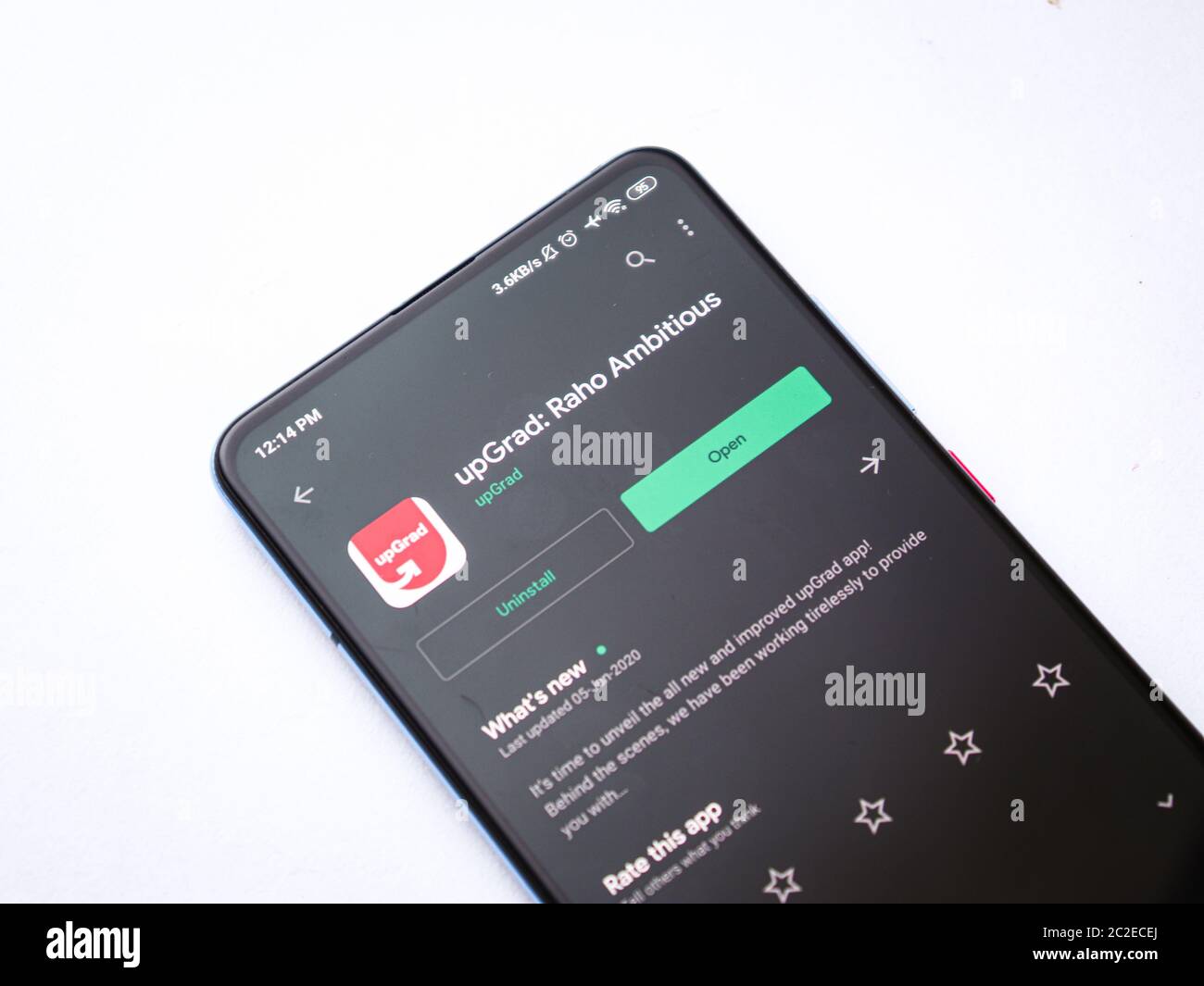 Assam, india - June 09, 2020 : Upgrad a online learning platform Stock ...