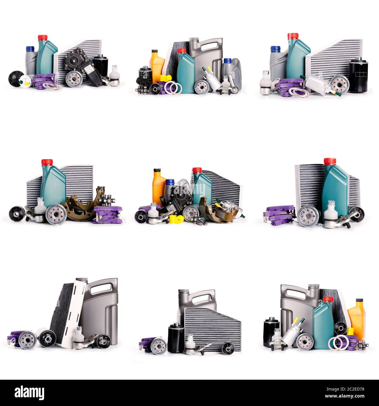 Car inspection, spare parts, car accessories, air filters, brake disc ...