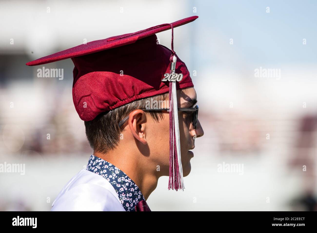 The Sherman High School Class of 2020 commencement ceremony is held on ...