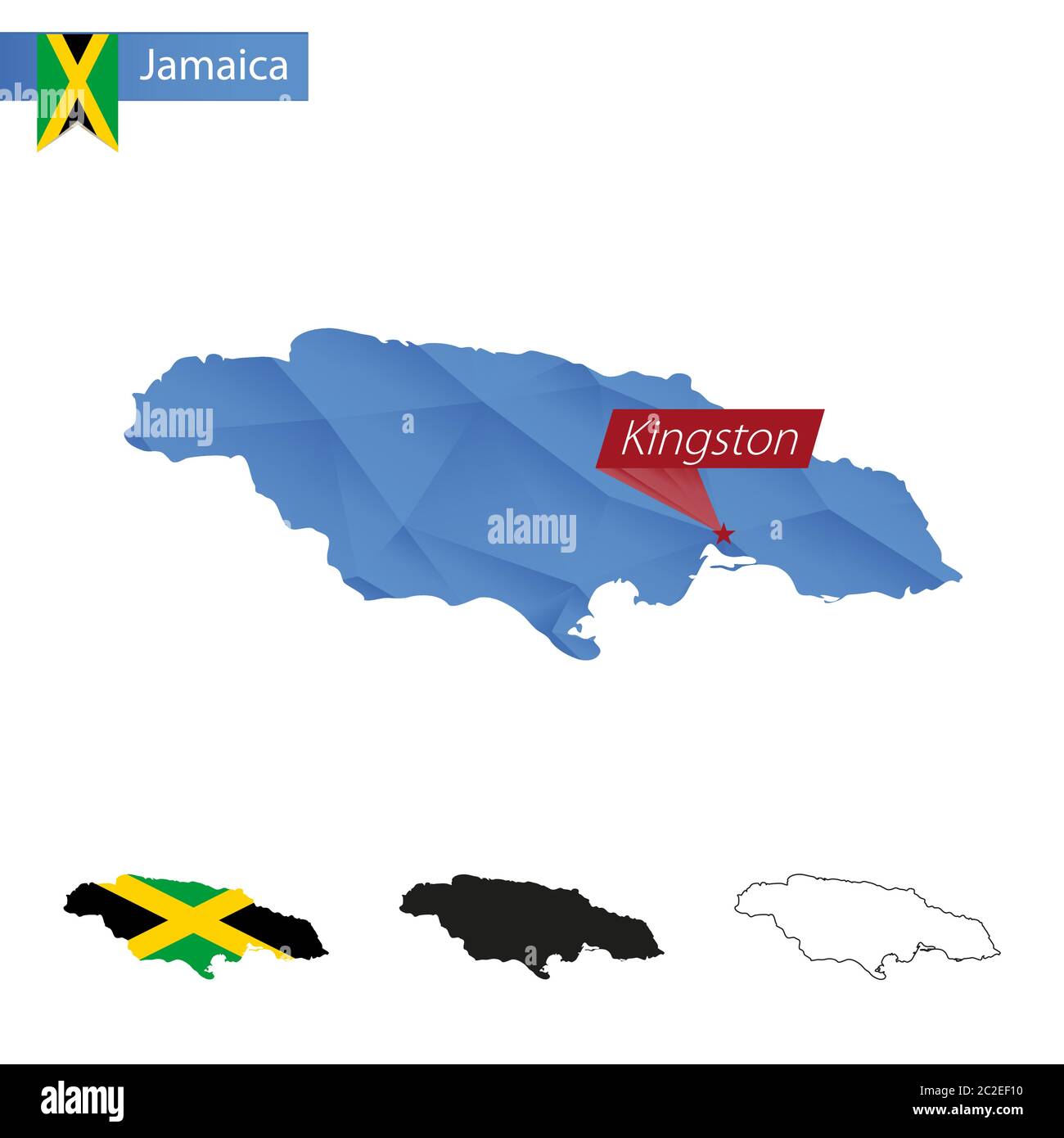 Jamaica Rasta Map