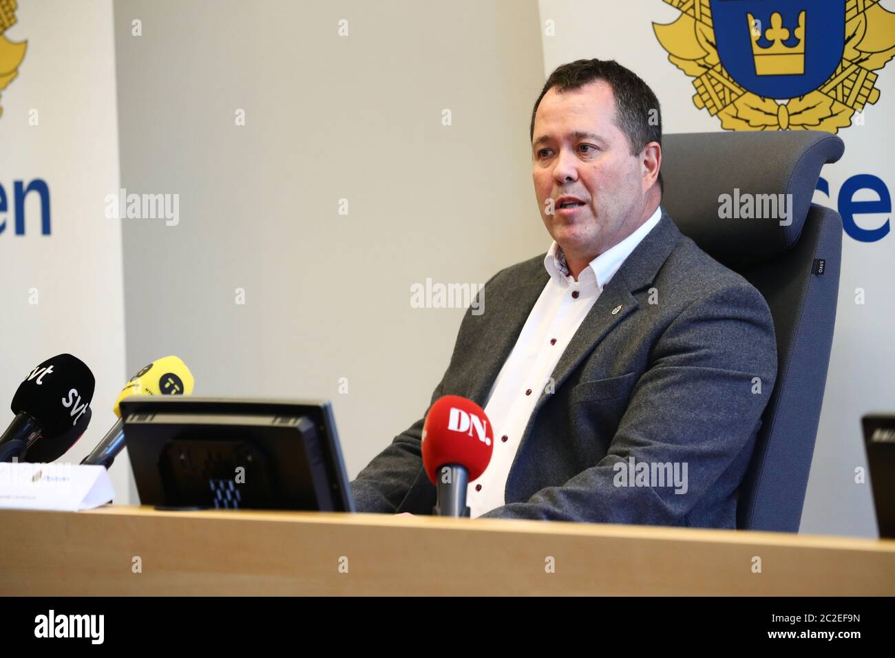 Linkoping, Sweden 20200610The Police Authority and the Prosecutor's ...
