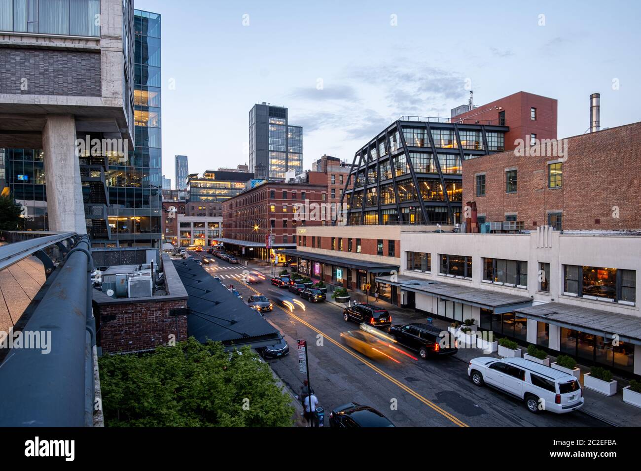 High line new york view hi-res stock photography and images - Alamy