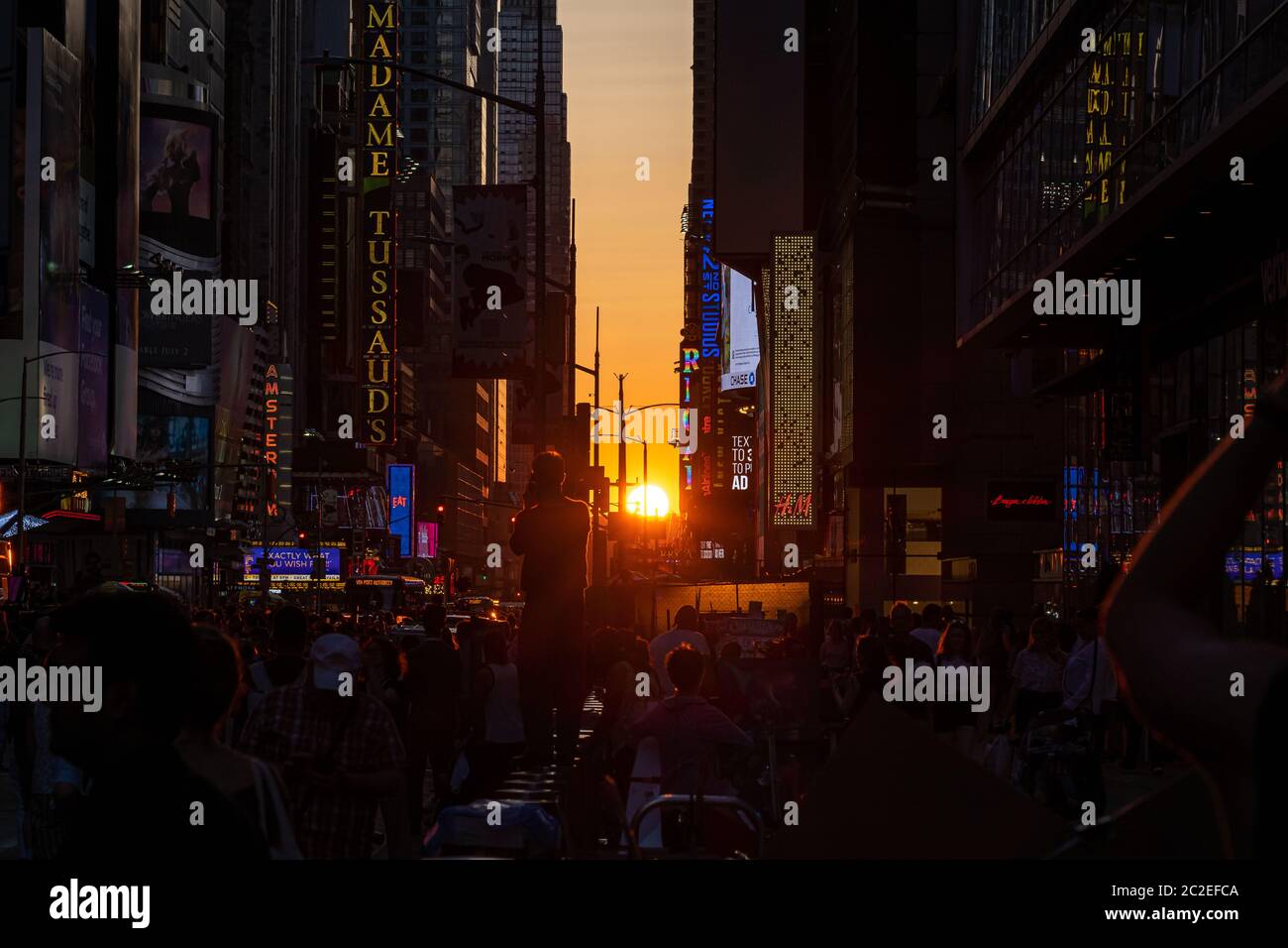 Full view of times square in new york city hi-res stock photography and ...