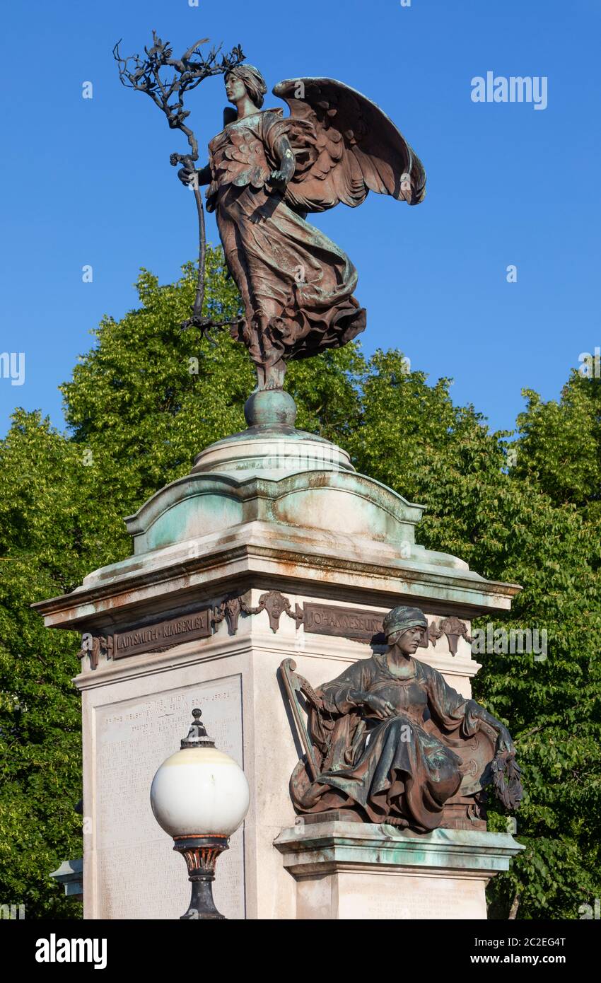 South African War Memorial Cardiff High Resolution Stock Photography ...