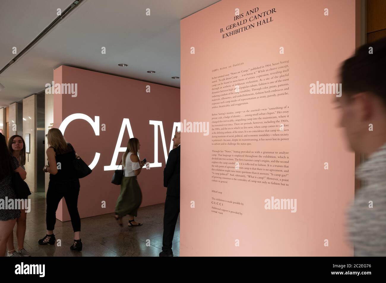 Exhibition of CAMP Notes on Fashion in Metropolitan Museum of Art in ...