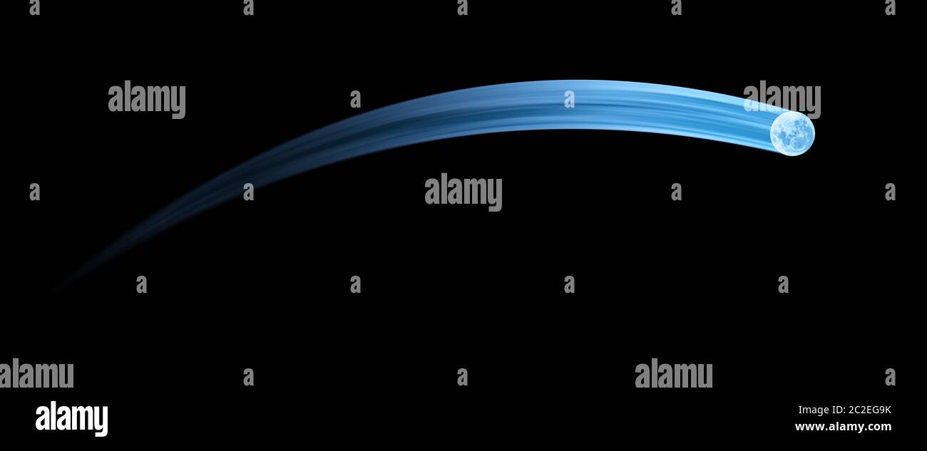 Moon tail hi-res stock photography and images - Alamy