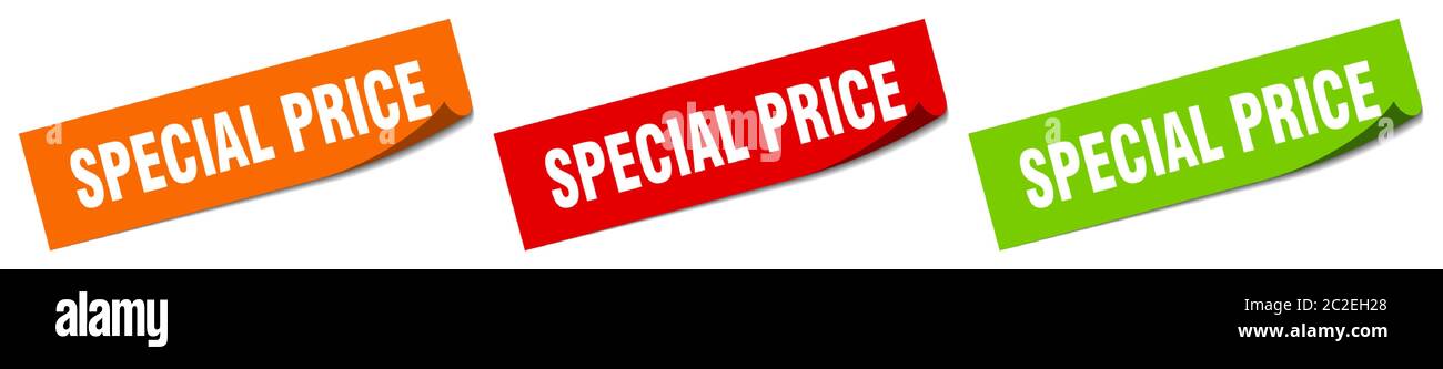 special price sticker. special price square isolated sign. special ...