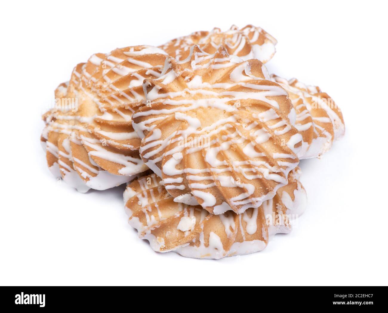 Drizzled white chocolate hi-res stock photography and images - Alamy