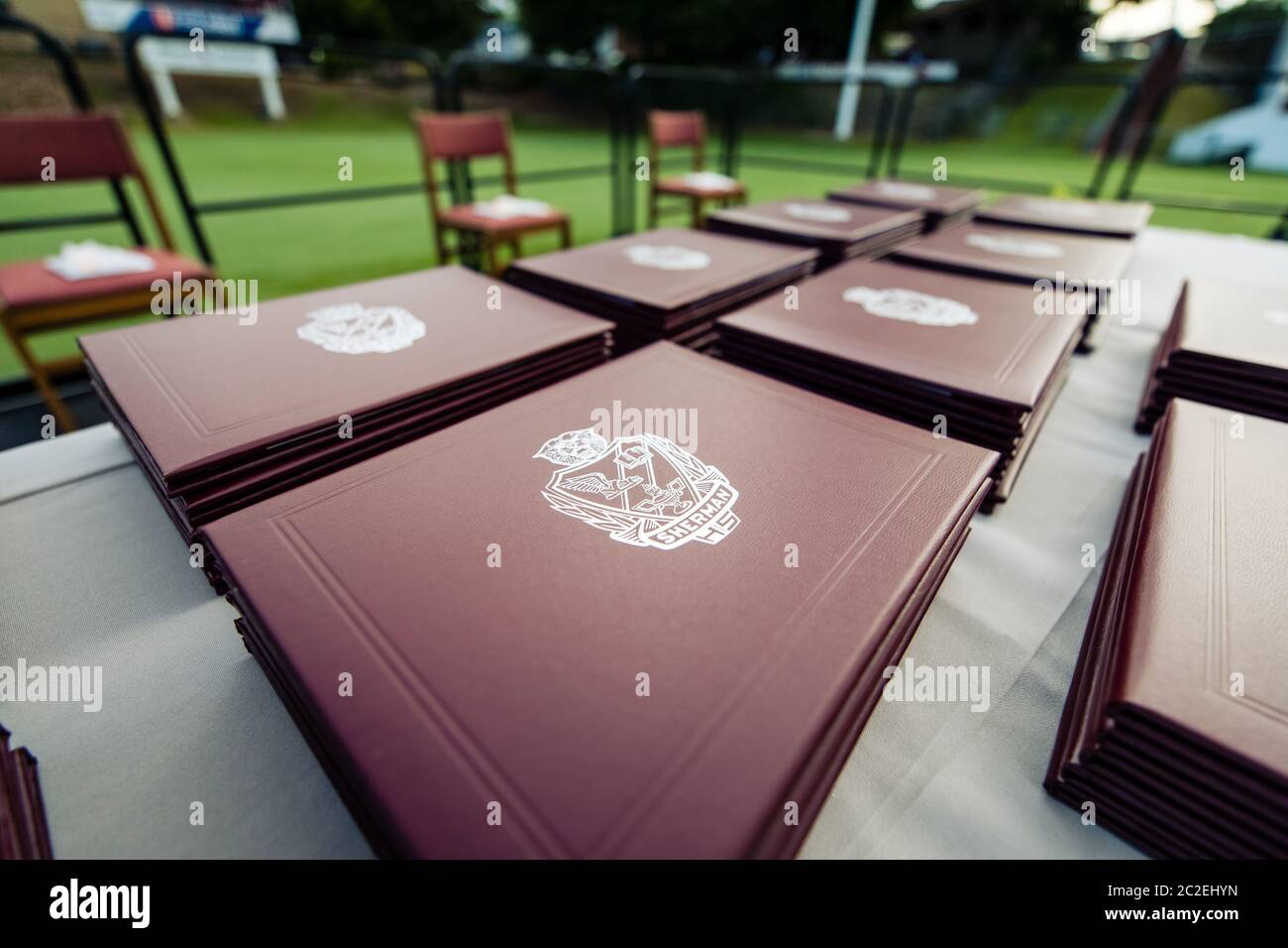 The Sherman High School Class of 2020 commencement ceremony is held on ...