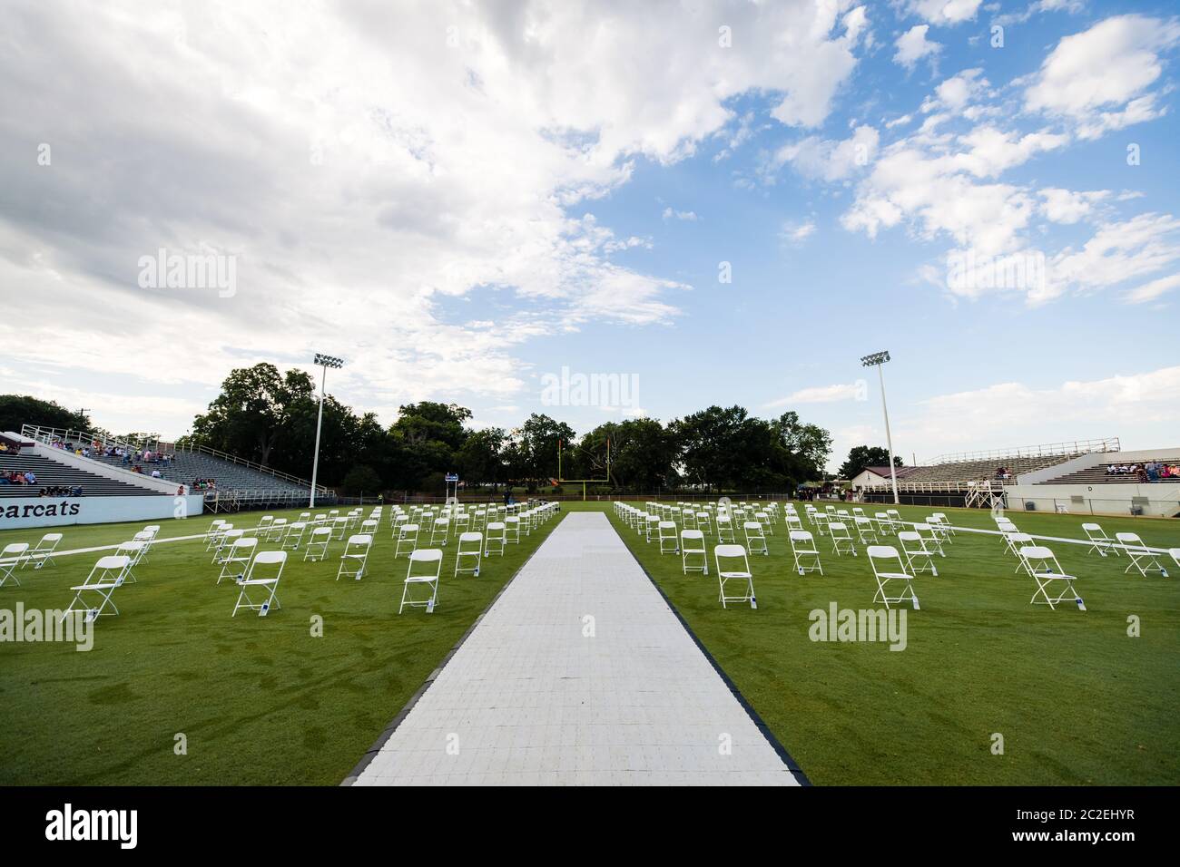 The Sherman High School Class of 2020 commencement ceremony is held on ...