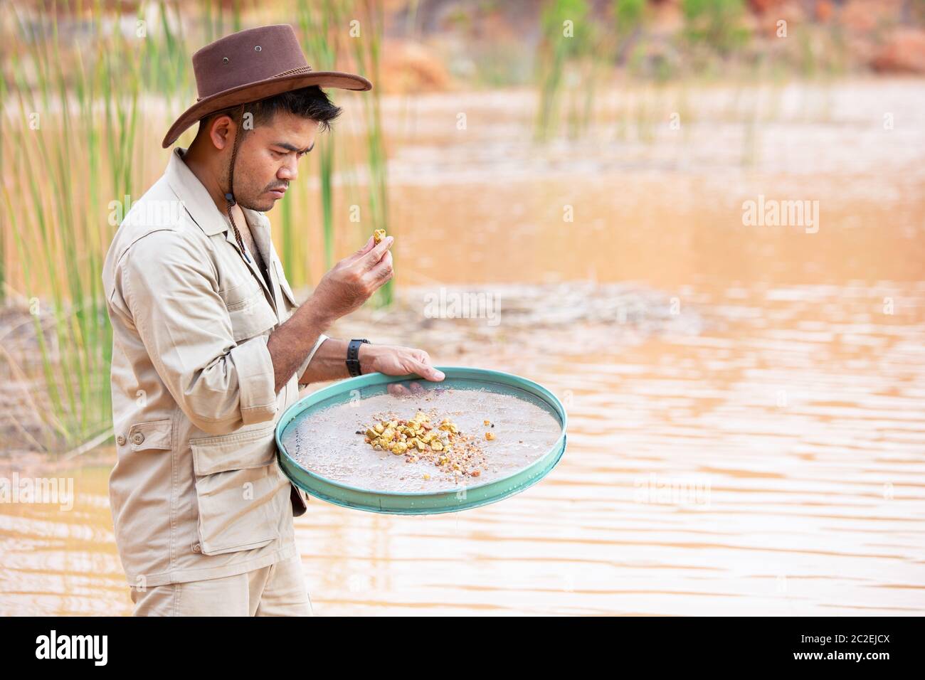 Gold prospector hi-res stock photography and images - Alamy
