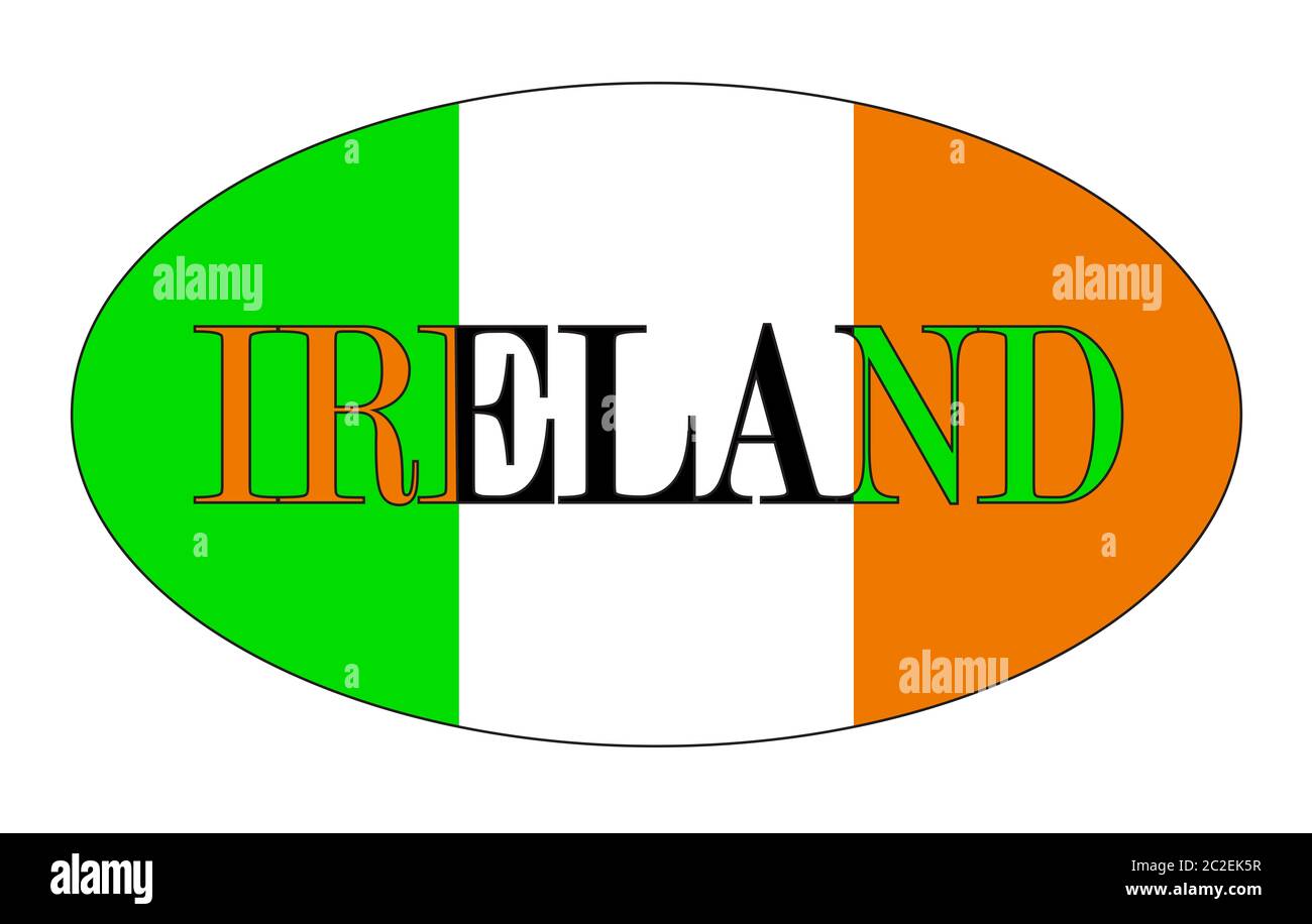 Irish Colours Cut Out Stock Images & Pictures - Alamy