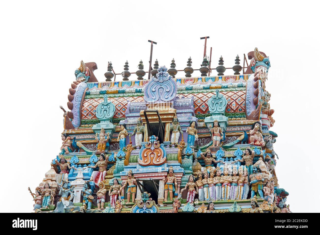 Colombo, Sri Lanka - July 2011: Temple of Sri Kailasanathan Swami ...
