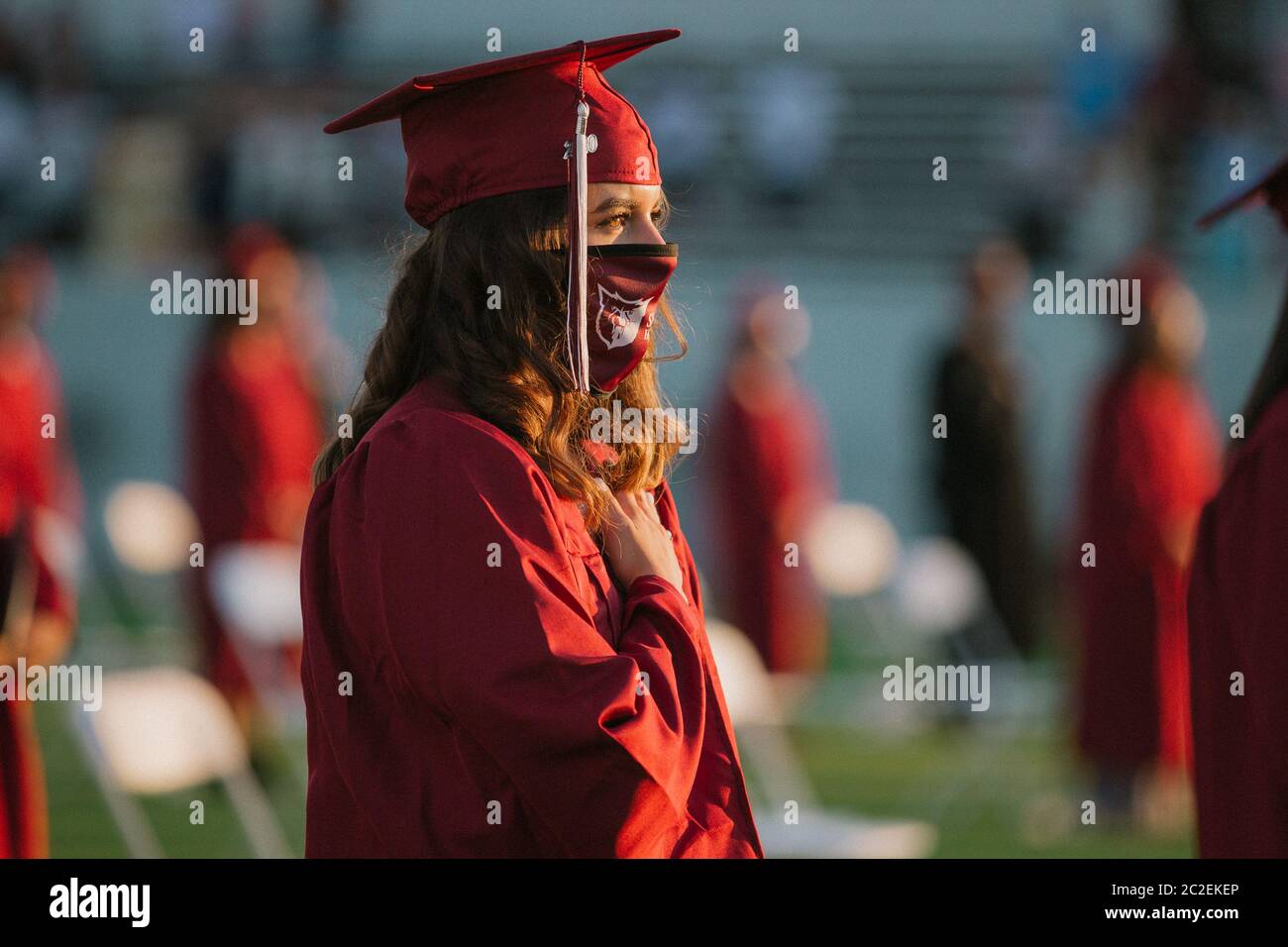 The Sherman High School Class of 2020 commencement ceremony is held on ...