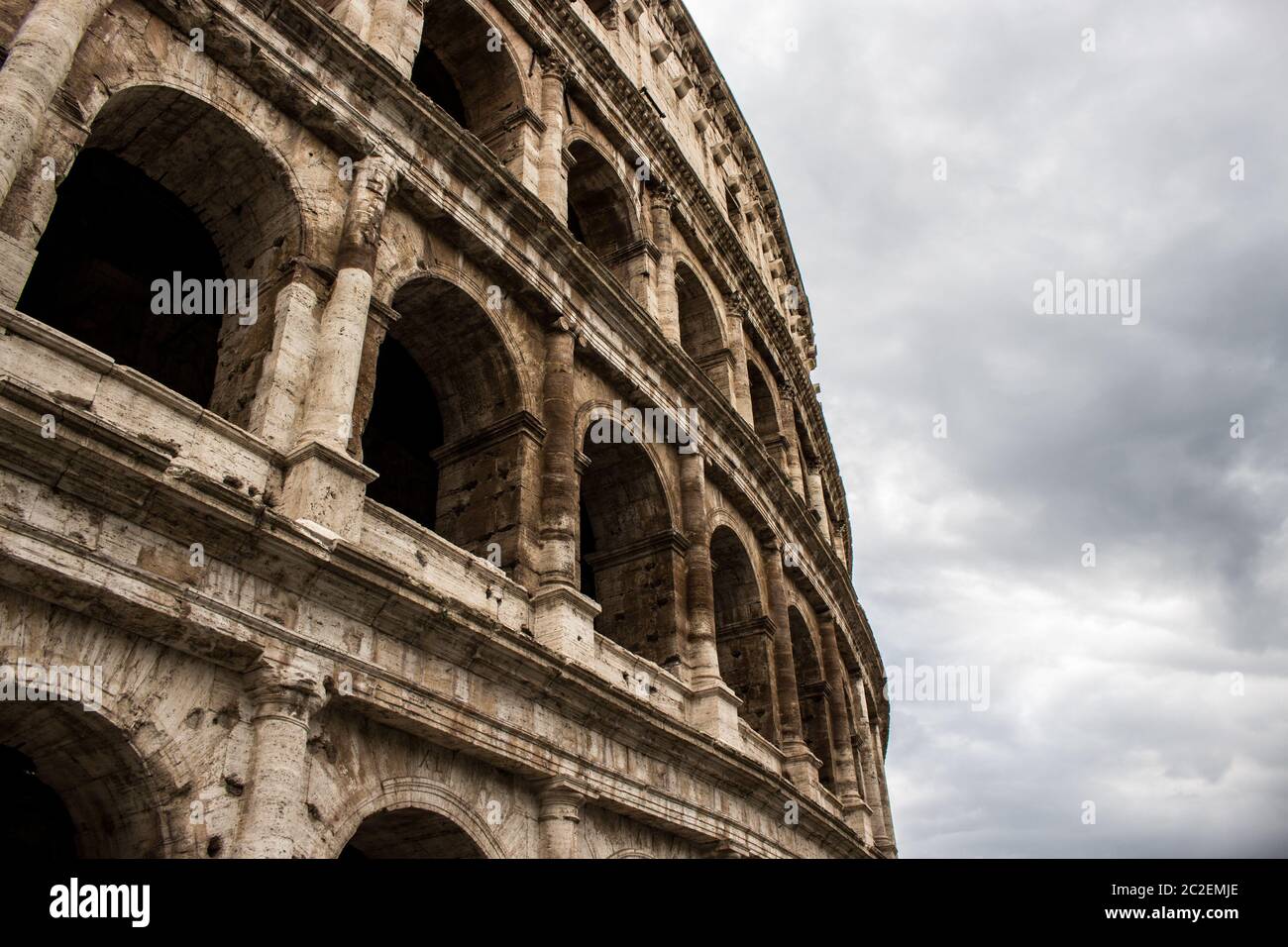 Coliseum, the great beauty of Rome Stock Photo - Alamy