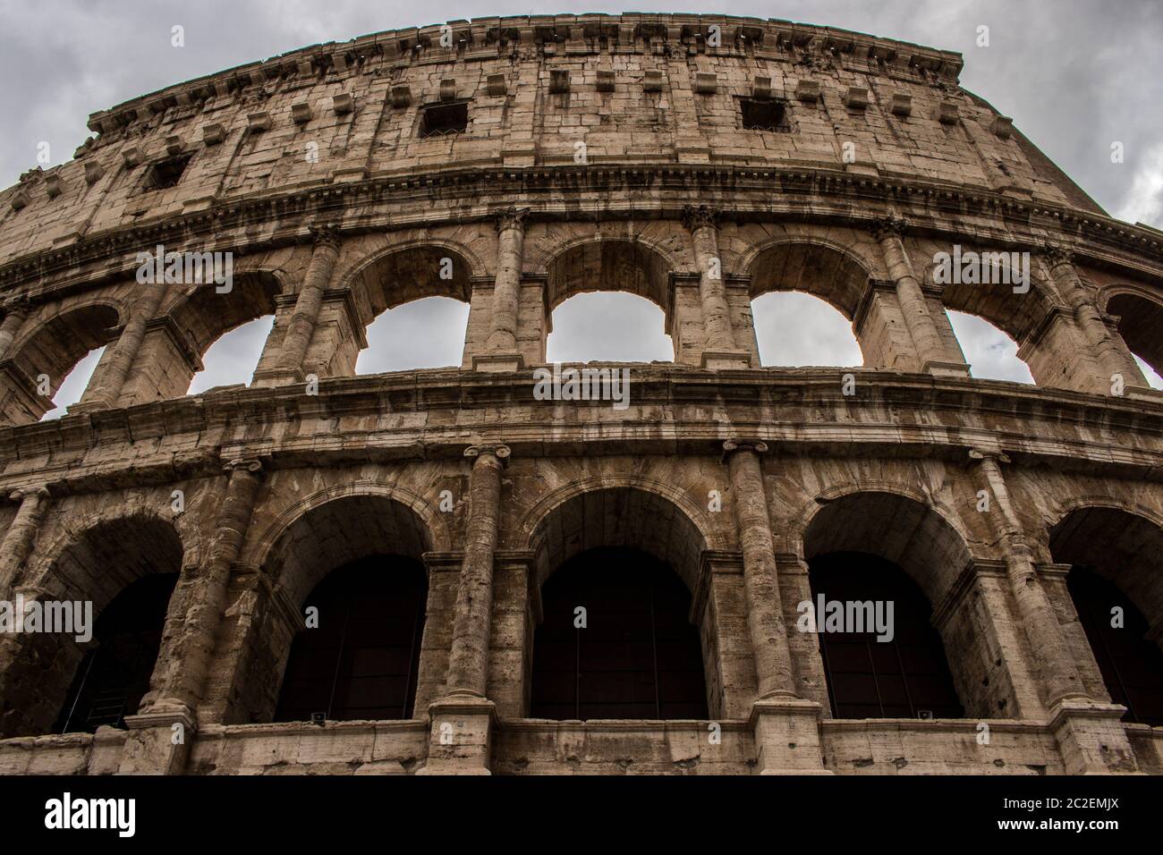 Coliseum, the great beauty of Rome Stock Photo - Alamy
