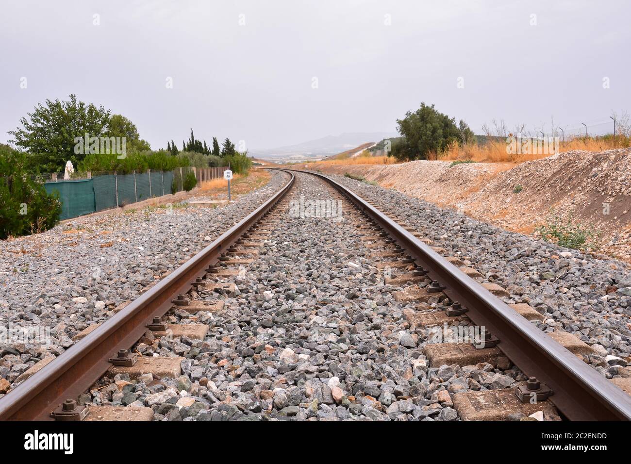 Photo Picture of a Classic Train Rail Road Stock Photo - Alamy