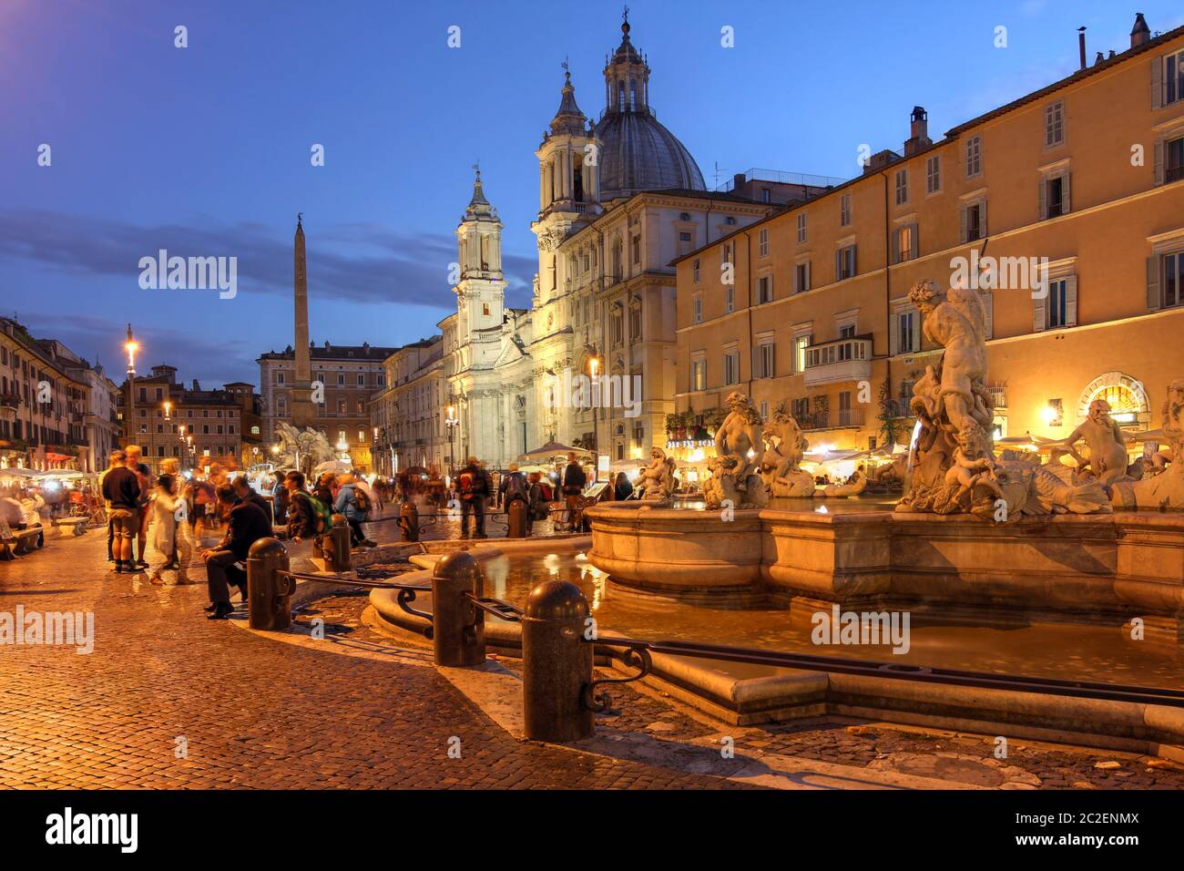Piazza navona ancient rome hi-res stock photography and images - Alamy