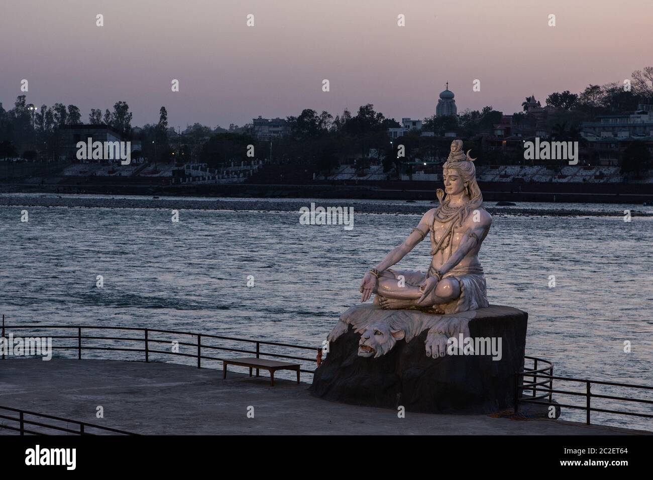 Lord shiva river ganges hi-res stock photography and images - Alamy