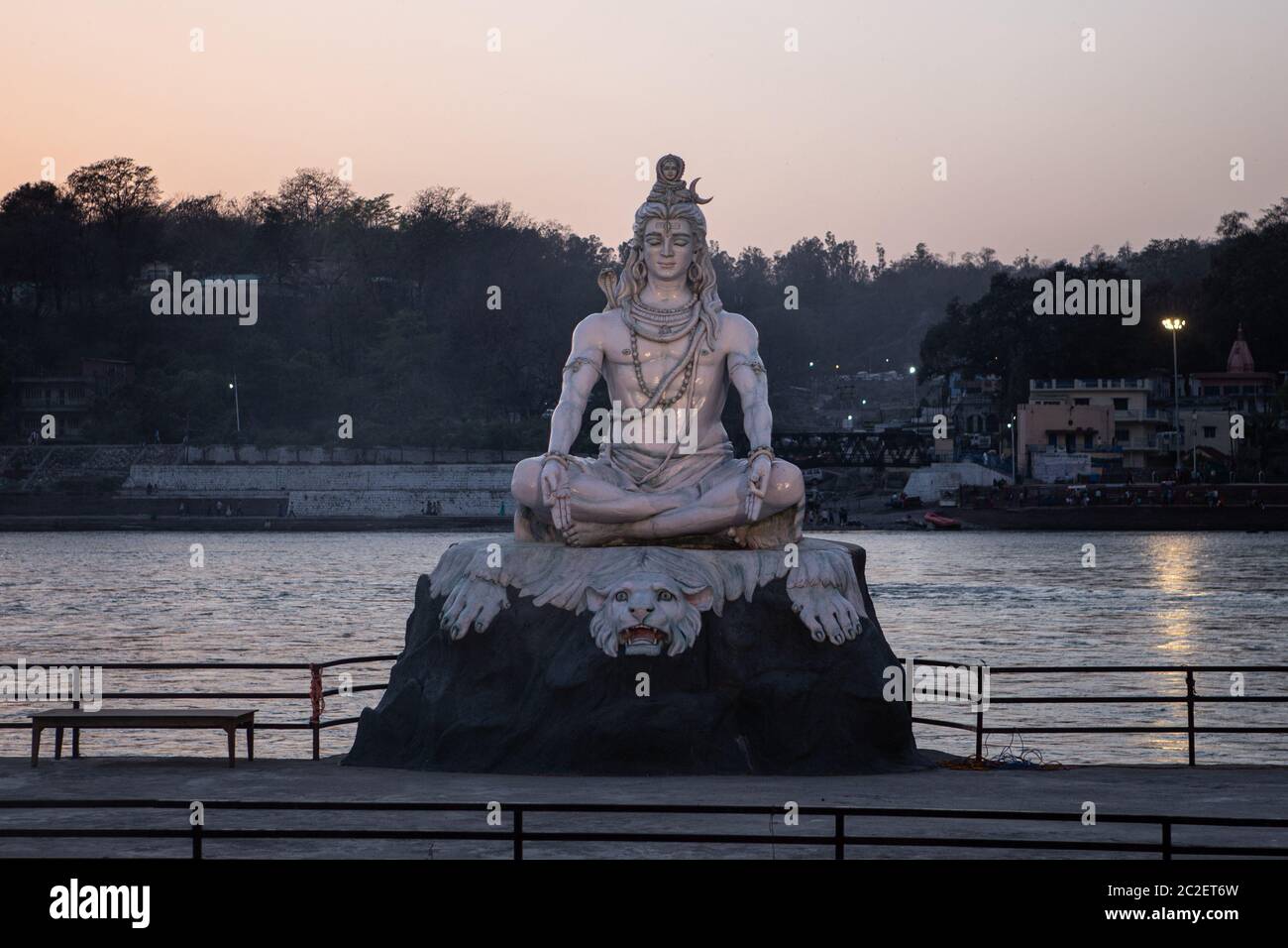 Lord shiva statue in rishikesh hi-res stock photography and images - Alamy