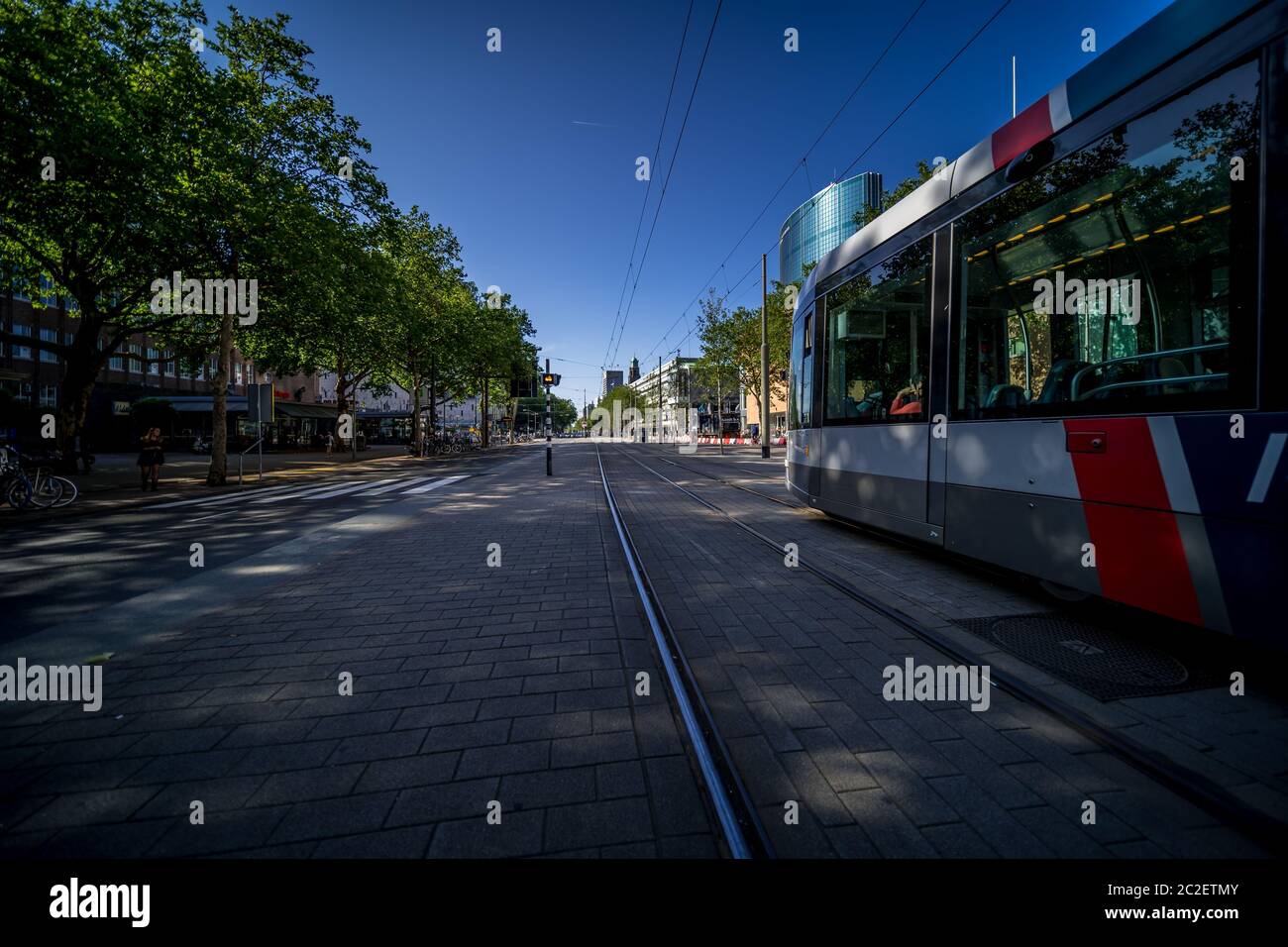 Tram tramway transport rotterdam hi-res stock photography and images ...