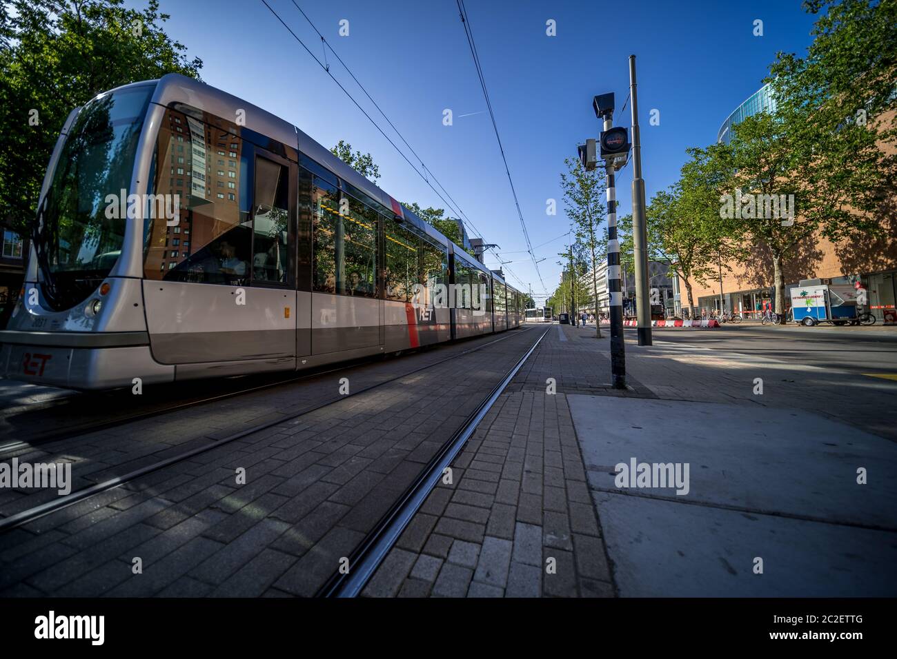 Tram tramway transport rotterdam hi-res stock photography and images ...