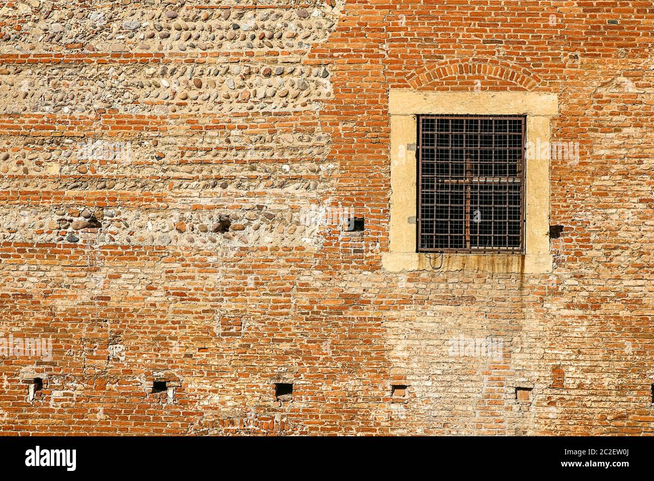 windows in the facades of ancient medieval houses Stock Photo - Alamy