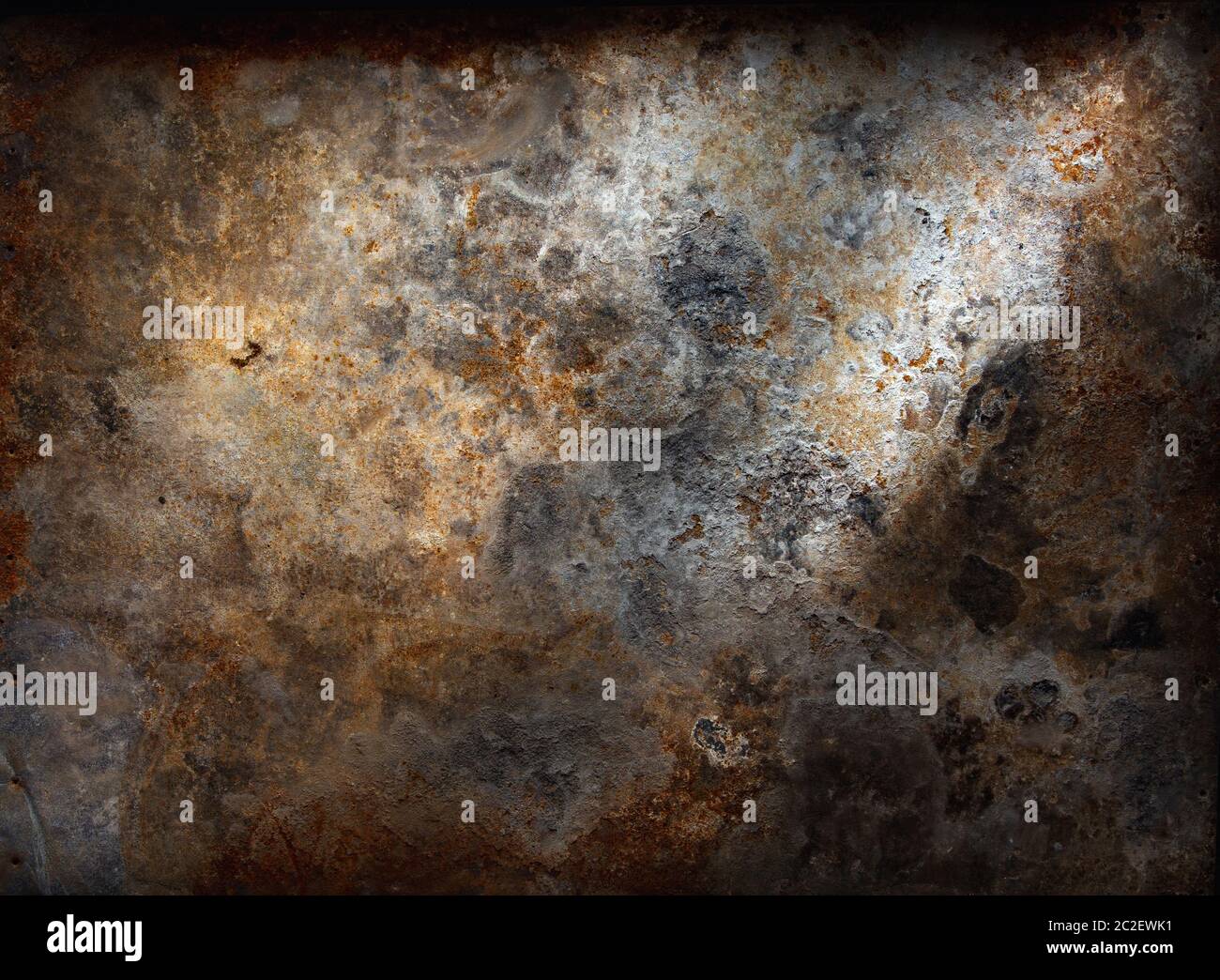 Dark Rusty metal texture background with light beams Stock Photo - Alamy