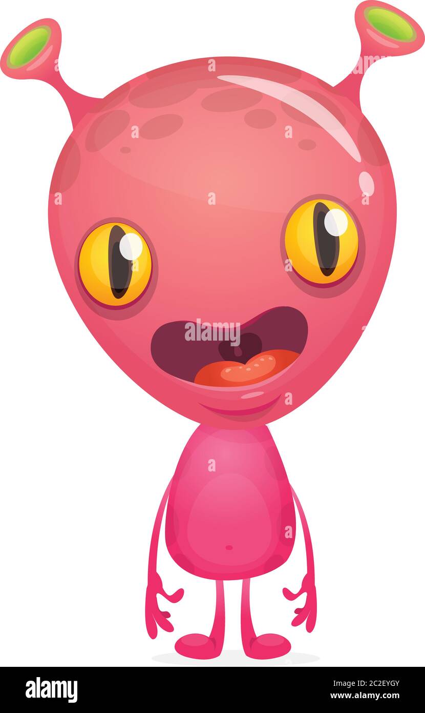 Cartoon monster. Vector illustration isolated Stock Vector Image & Art ...