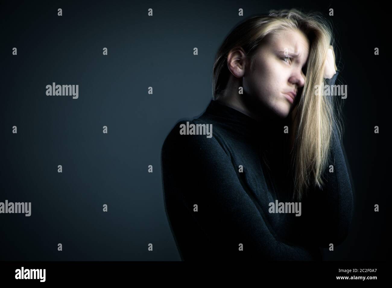 Convey Sadness High Resolution Stock Photography and Images - Alamy