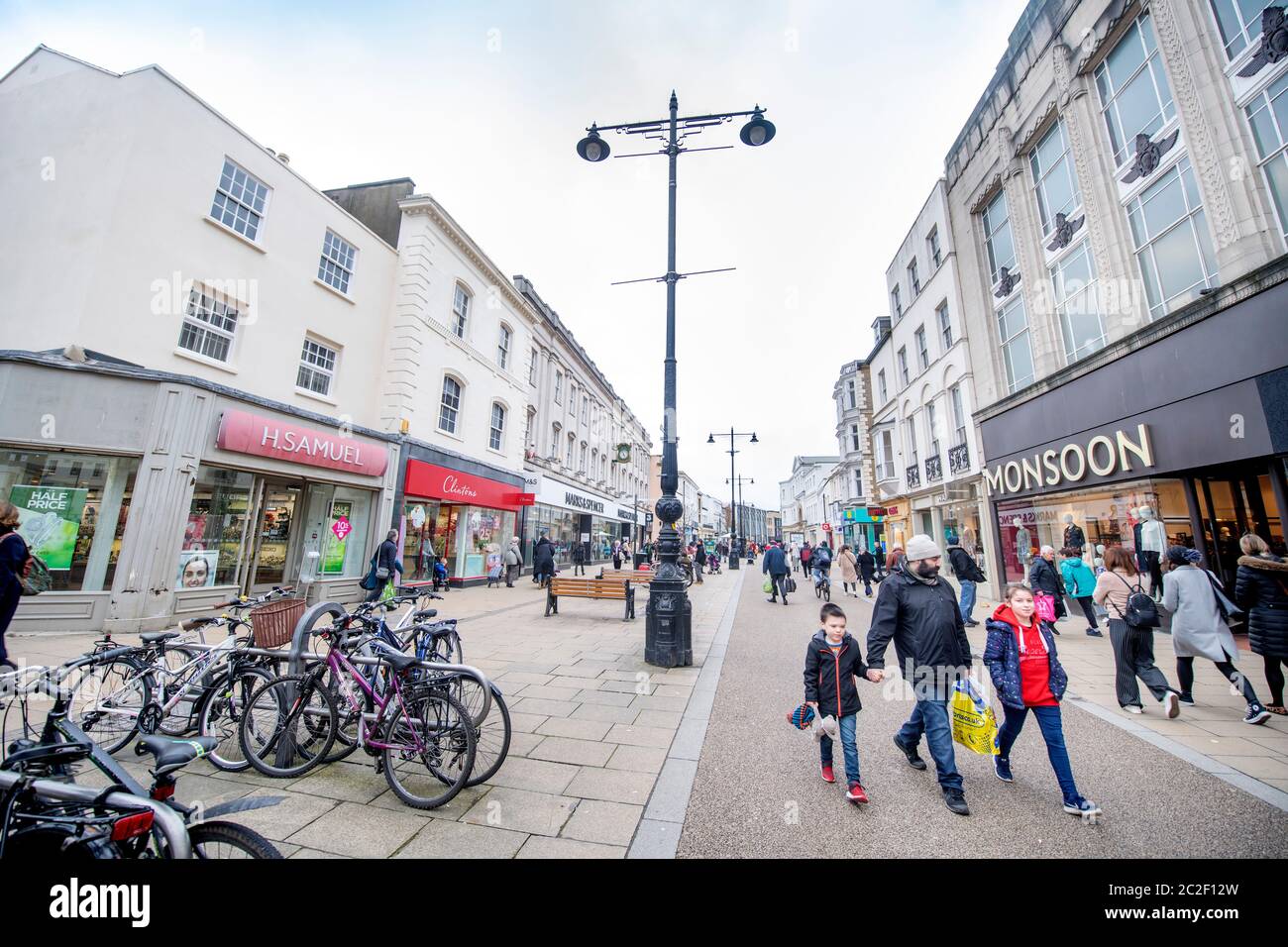 Cheltenham town centre hi-res stock photography and images - Alamy
