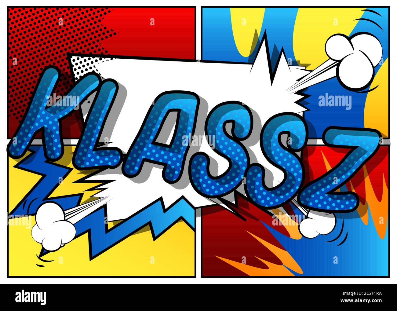 Stunning in Hungarian. Comic book style foreign language cartoon words ...