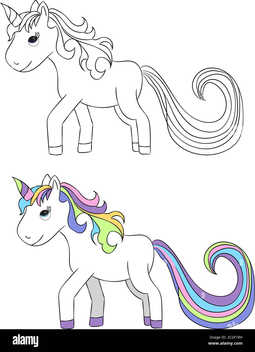 Unicorn activity book Cut Out Stock Images & Pictures - Alamy