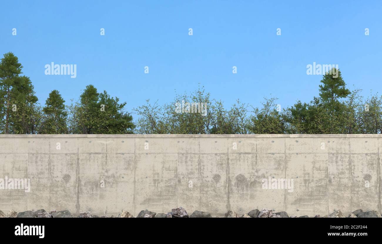 Solid fencing hi-res stock photography and images - Alamy