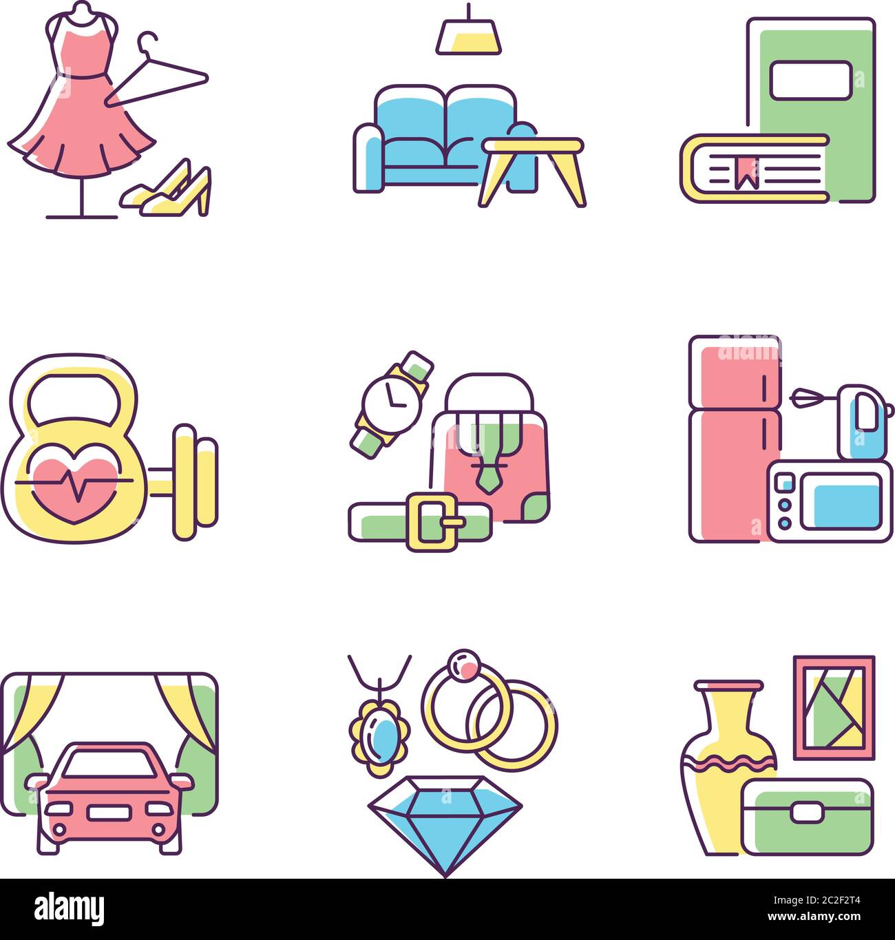 Categories store Cut Out Stock Images & Pictures - Alamy