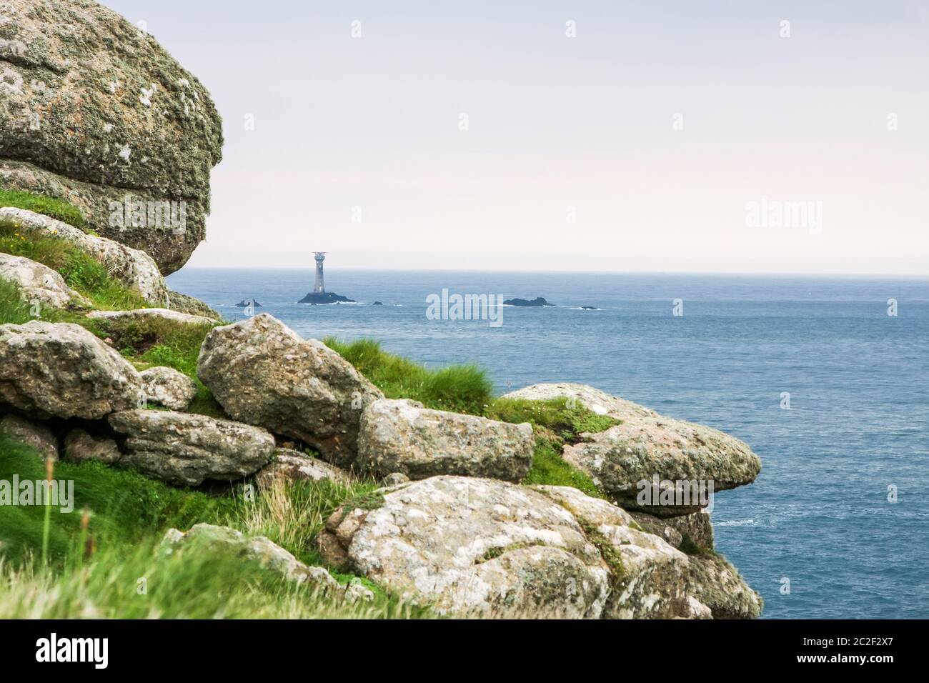 cornwall rough coast Stock Photo - Alamy