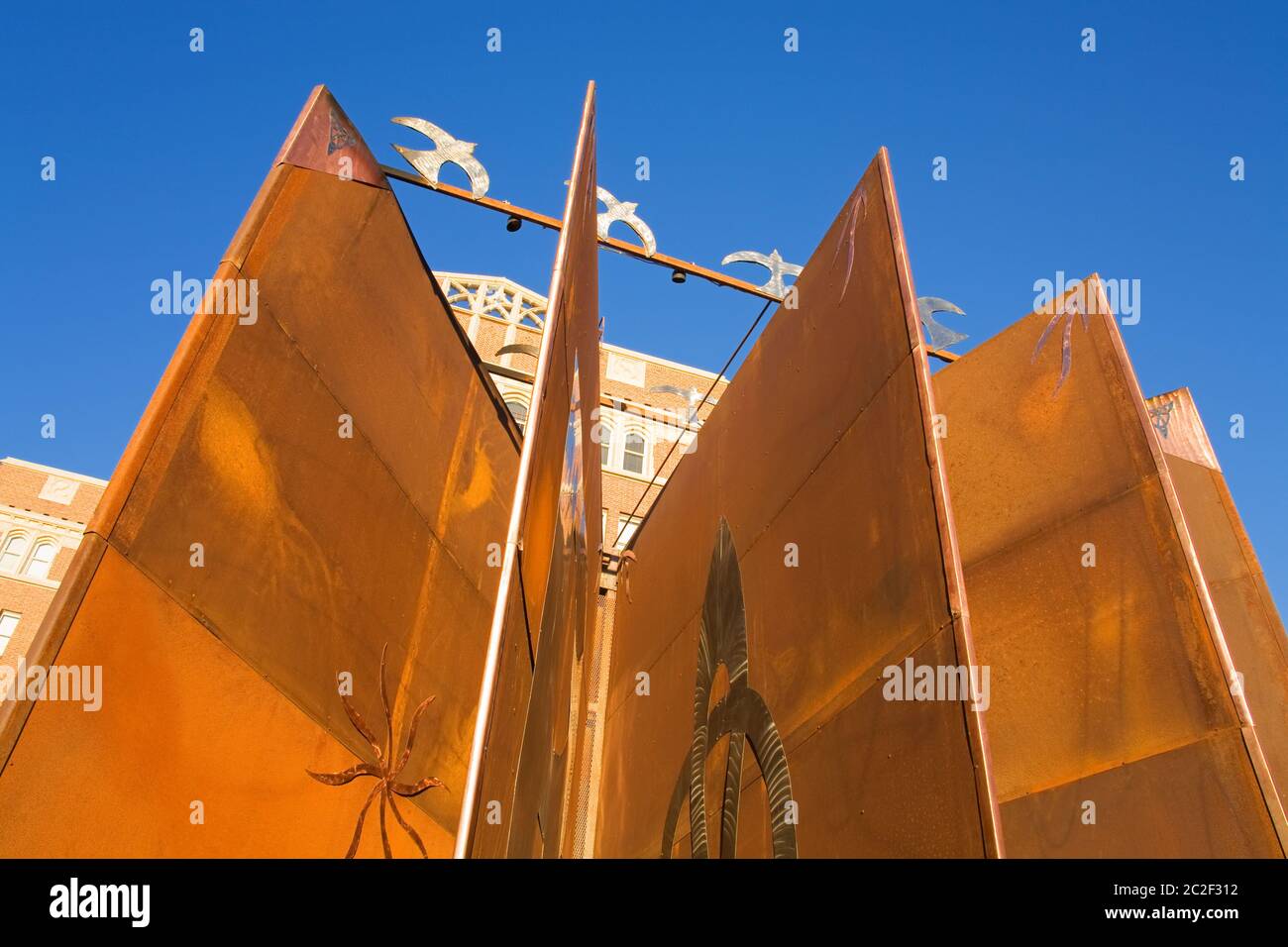 Celtic Forest sculptures by Black Rock arts Foundation, Riverwalk ...