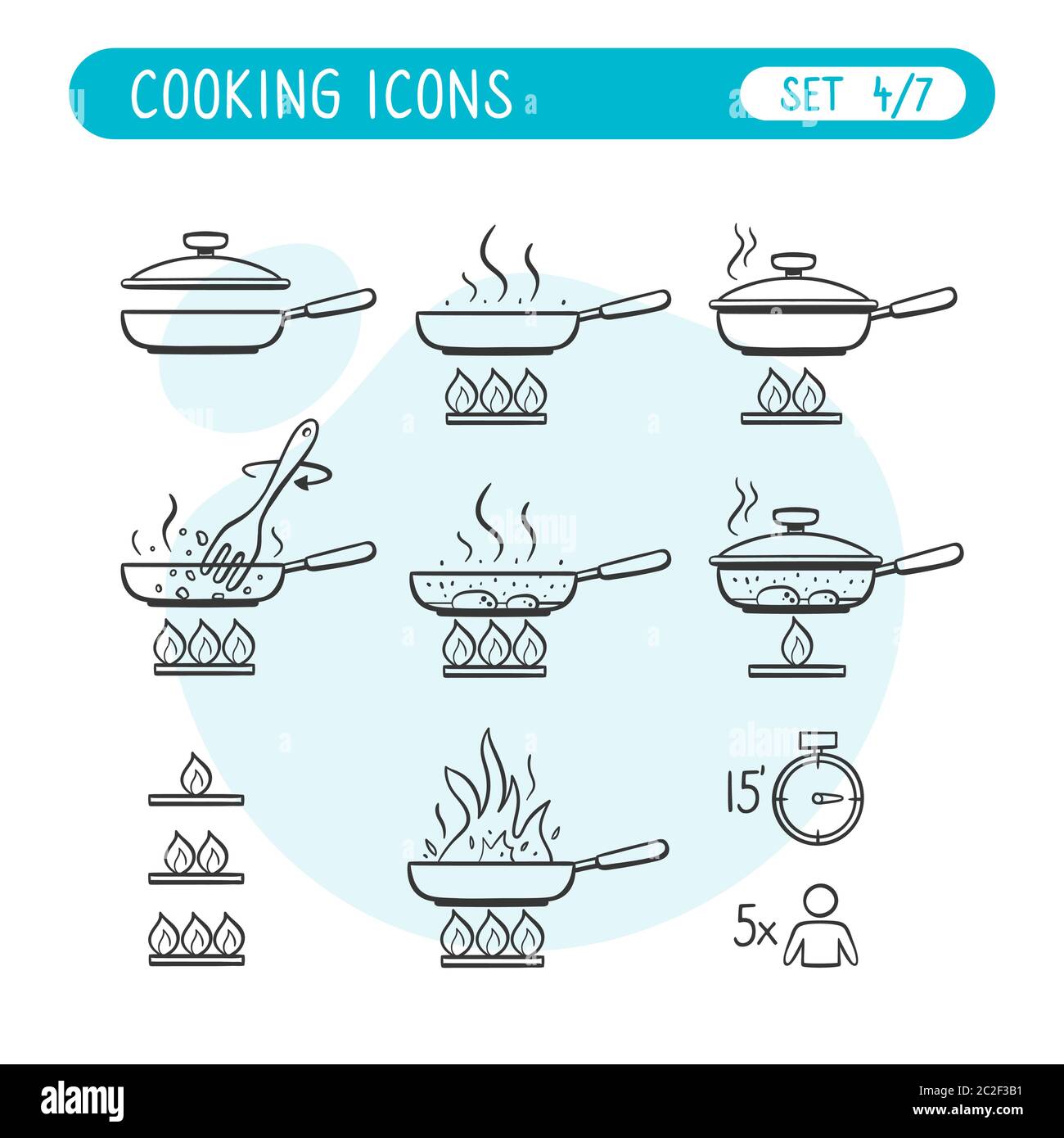 Saute Stock Vector Images - Alamy