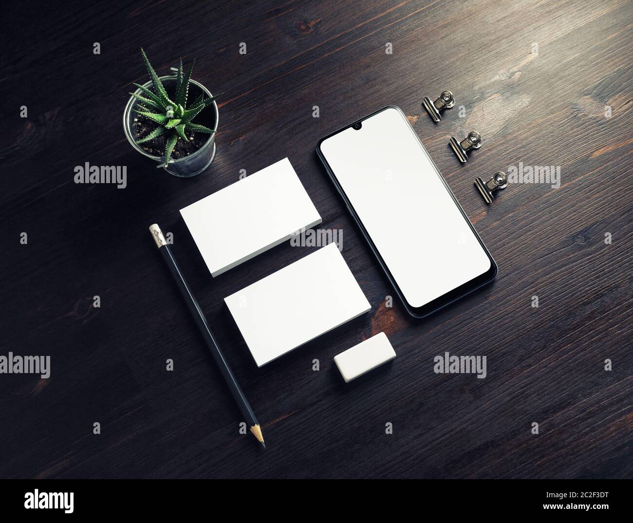 Business brand template Stock Photo - Alamy