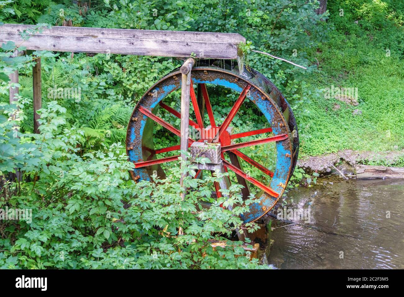 Flour grinding wheel hi-res stock photography and images - Alamy