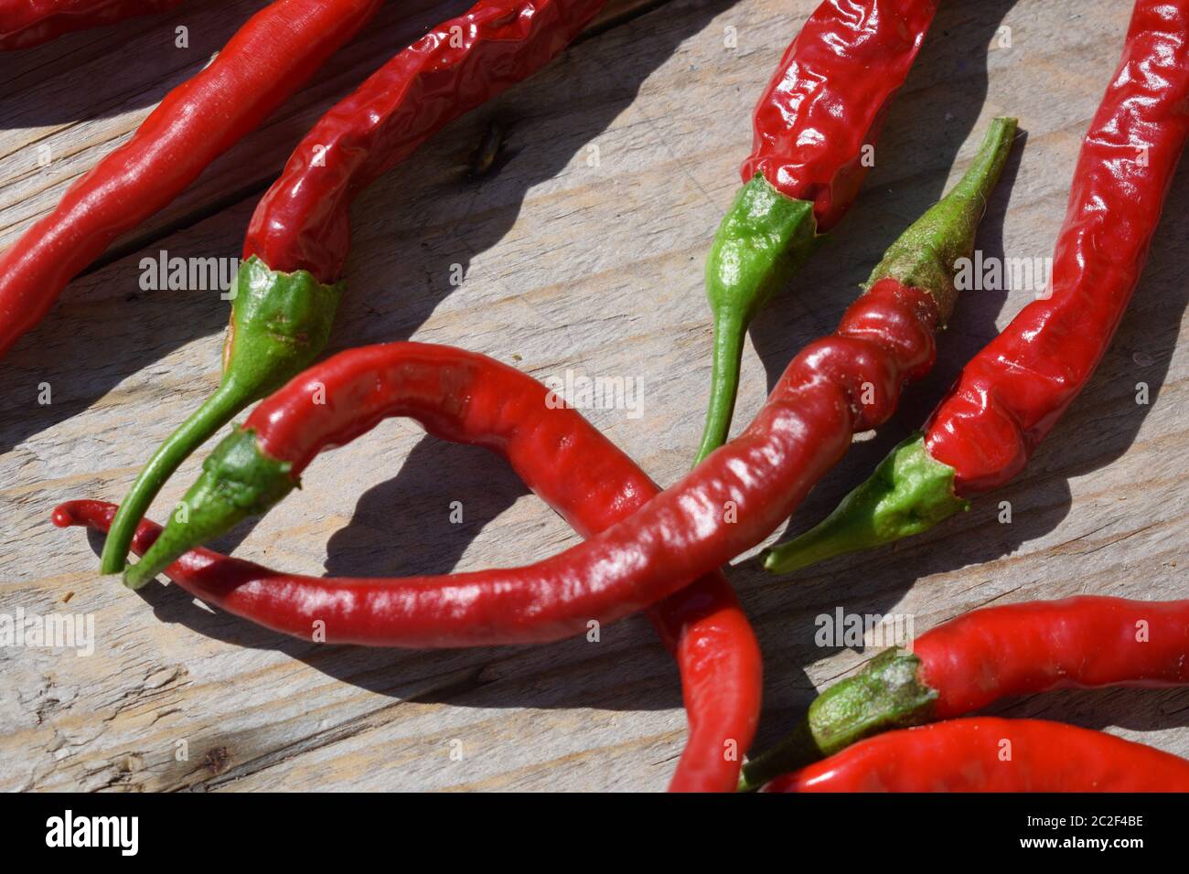 Green chillies pepper vegetable hi-res stock photography and images - Alamy