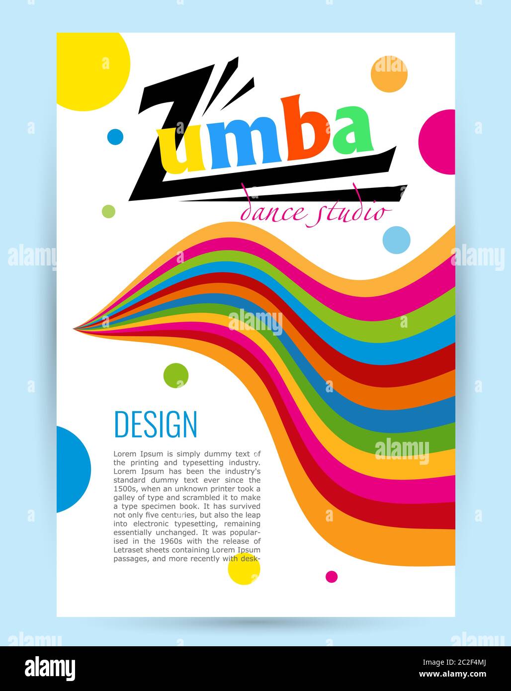 Zumba Banner Vertical