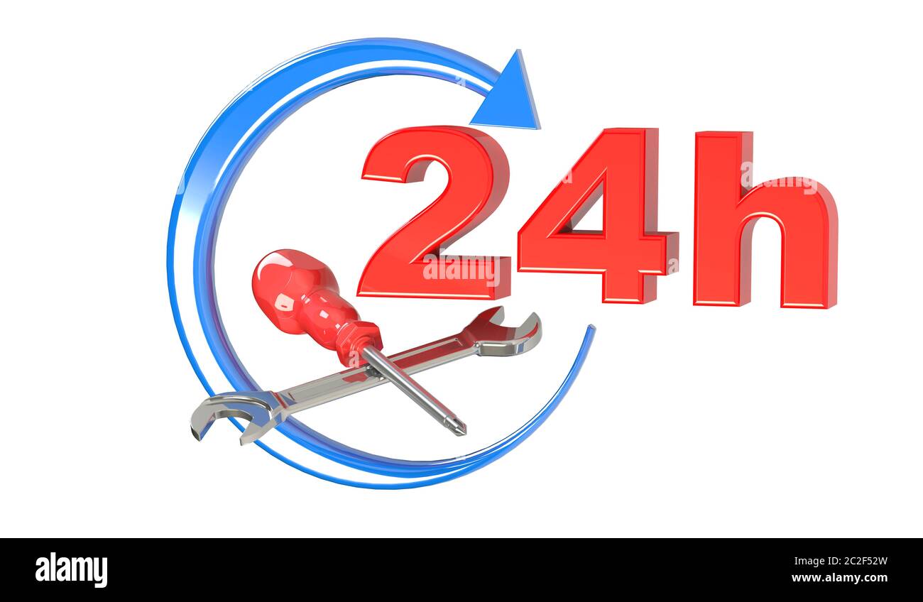 24h logo hi-res stock photography and images - Alamy